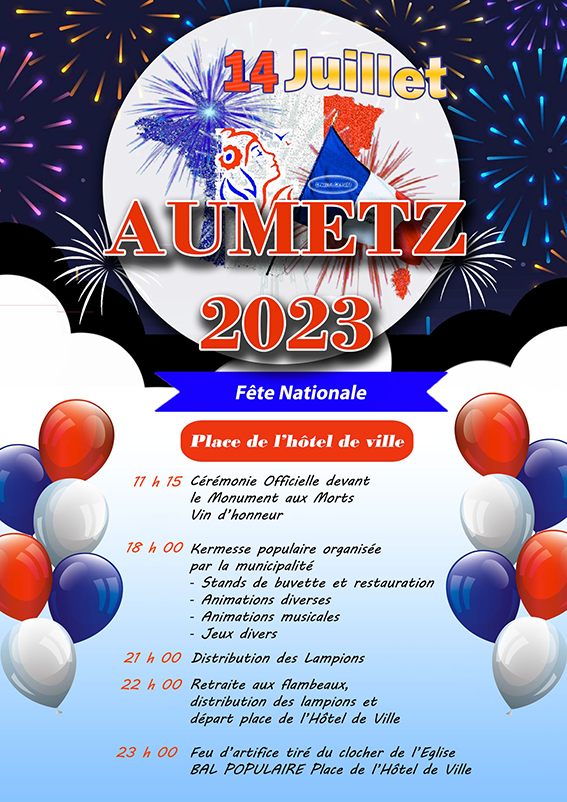 Fête Nationale à Aumetz | Communauté de Communes Pays Haut Val d’Alzette